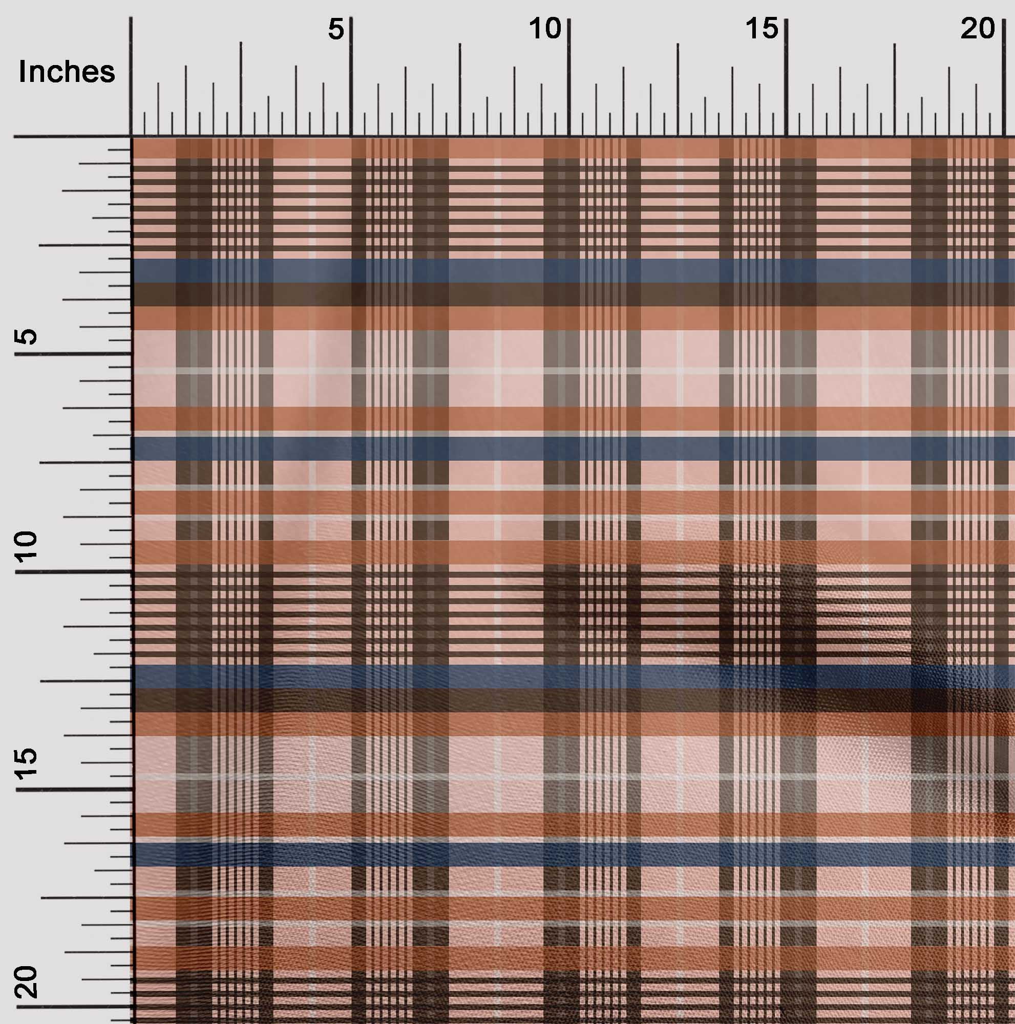 oneOone Viscose Jersey Fabric Madras Check Print Fabric By Yard 60 Inch ...