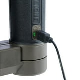 Might-D-Light 10-Watt 400-Lumen Dark Gray Rechargeable Folding LED Work ...