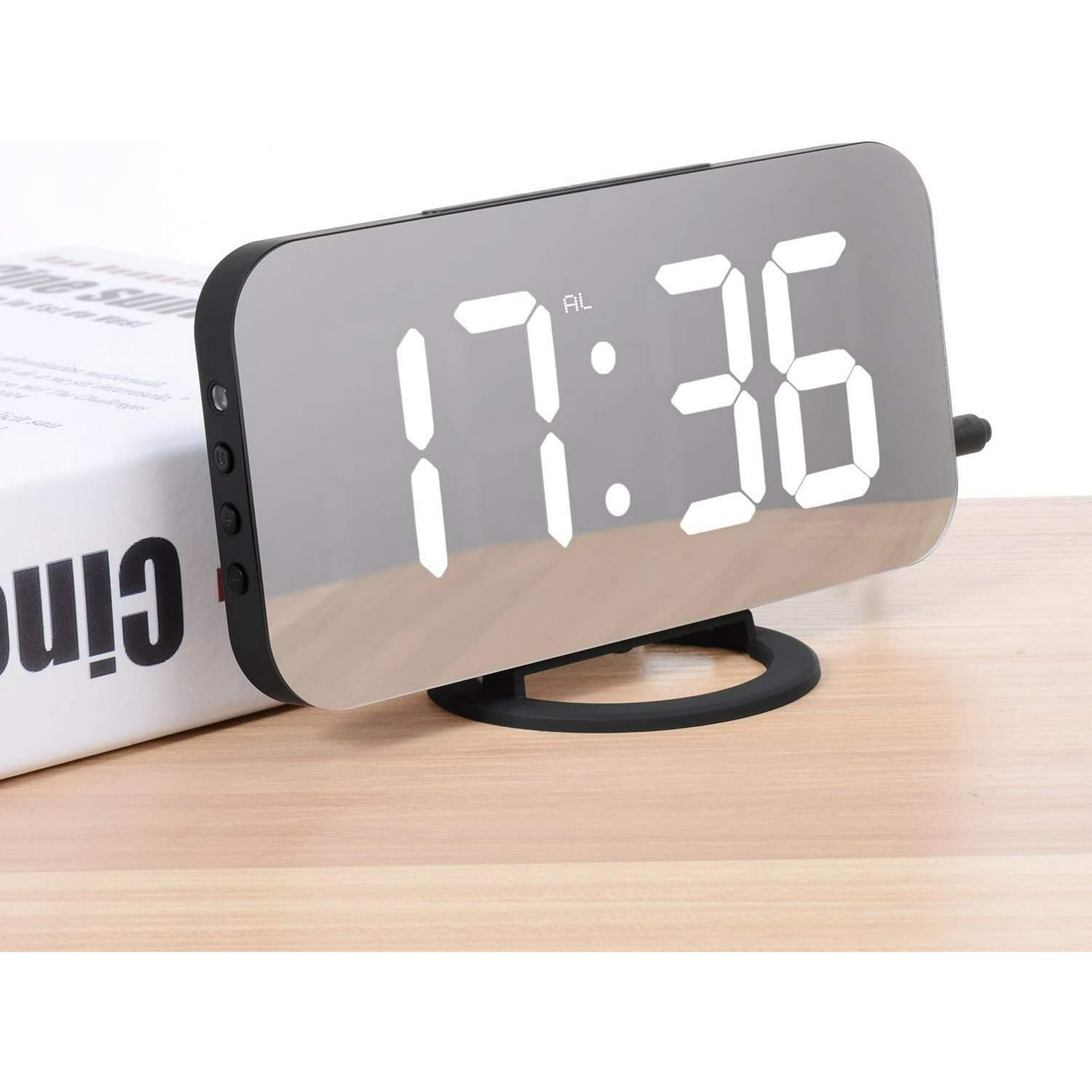 Click here for Dutchman Mirror Led Clock  Digital Alarm Clock Wit... prices