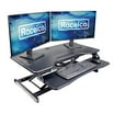Lorell Adjustable Height Standing Computer Desk Riser, Electric, Black ...