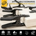 6 Pcs Heavy Duty Spring Clamps 6 Inch Metal Clamps - Woodworking Clamps ...