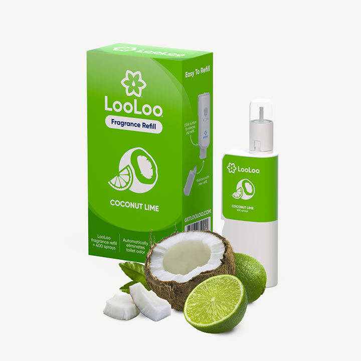 LooLoo Fragrance Refill for LooLoo Dispenser - Coconut Lime Fragrance - Walmart.com