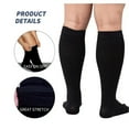 Plus Size Compression Socks For Men And Women 3 Pairs Wide Calf 20 30