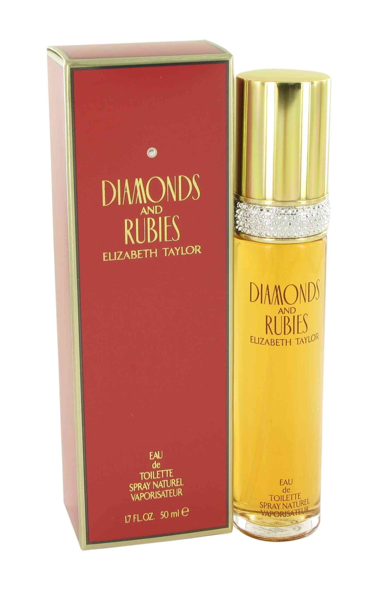 Perfume Eau De Toilette Elizabeth Taylor Diamonds & Rubies 50 ml ...