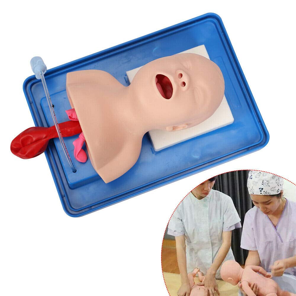 DENEST Mannequins Baby Model with Tube Teaching Model Airway Management ...