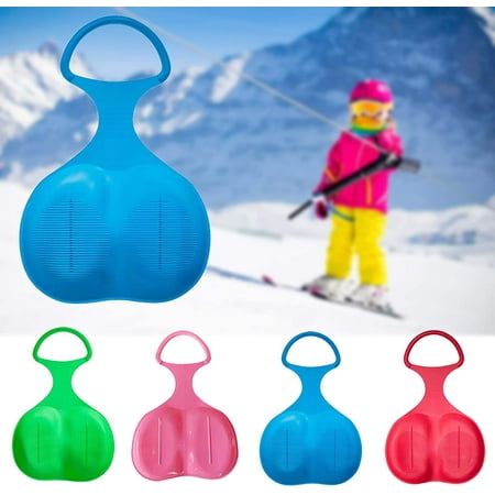 Slide the flexible snow sledge for children sledge board plastic floor ...