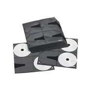 Innovera Cd/dvd Three-ring Refillable Binder, Holds 90 Discs, Midnight Blue/clear - Walmart.com