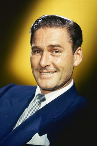 Errol Flynn Color 24X36 Poster Dashing Studio Portrait - Walmart.com