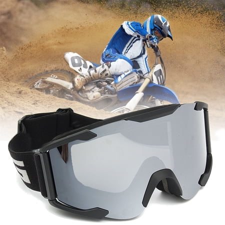 Motocross Scooter Goggles Off-Road ATV Quad Riding Helmet Eyewear Anti ...