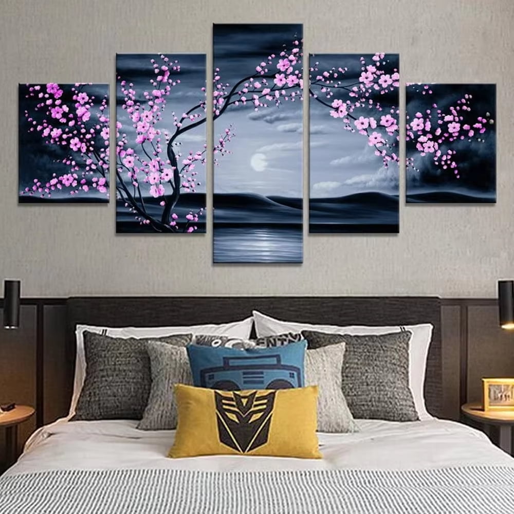 Click here for Nobrand 5 Pieces Canvas Wall Arts Poster Painting... prices