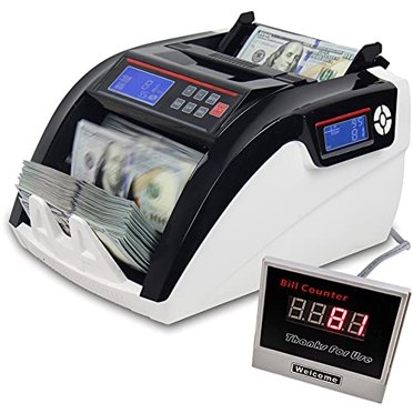 PYLE PRMC700 - Wireless Automatic Bill Counter, Digital Cash Money ...