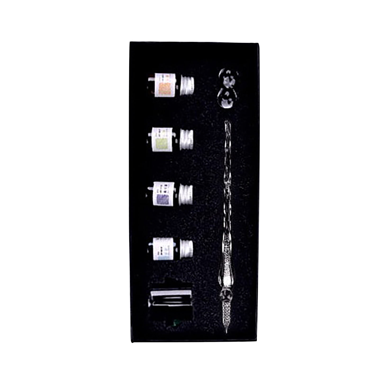 Click here for Qkdmdw Multicolor Glass Dip Pen Set With Star Sky... prices