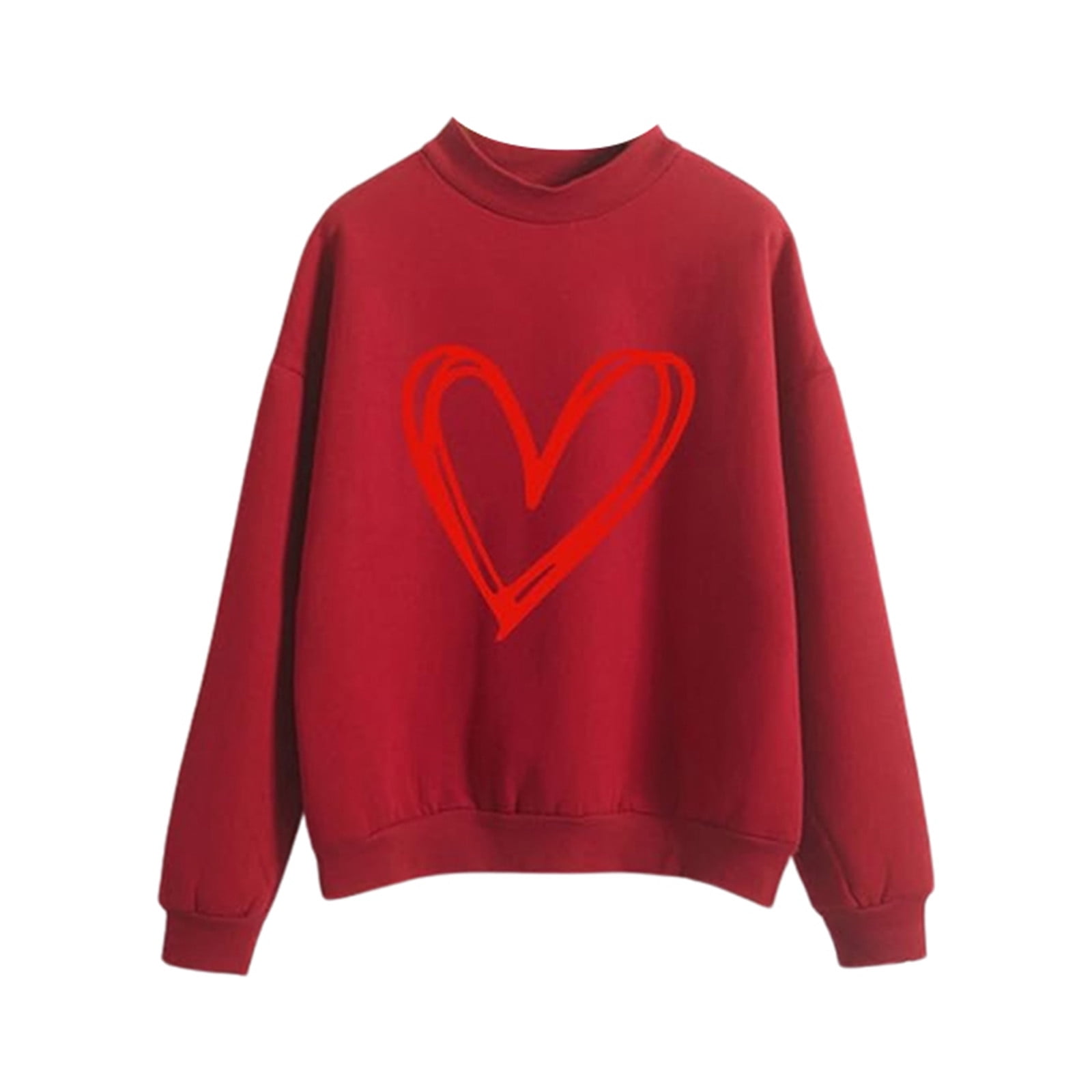 Click here for Wyzesi Brown Sweatshirts Vest Women Openheart Prin... prices