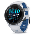 Garmin Forerunner 265 Music GPS Running Smartwatch, Whitestone with ...