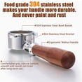 51mm Coffee Bottomless Portafilter Coffee Filter Handle Coffee Machine ...