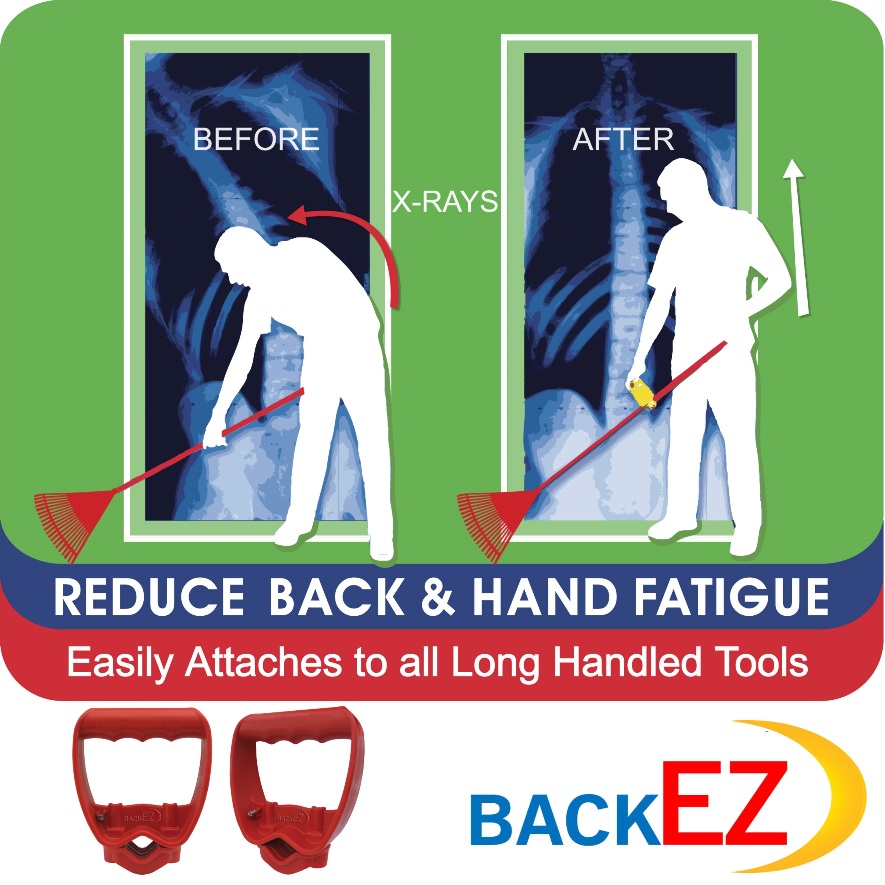 BACKEZ Back-Saving Tool Grip, 2-Pack, Multi-Tool Nepal | Ubuy