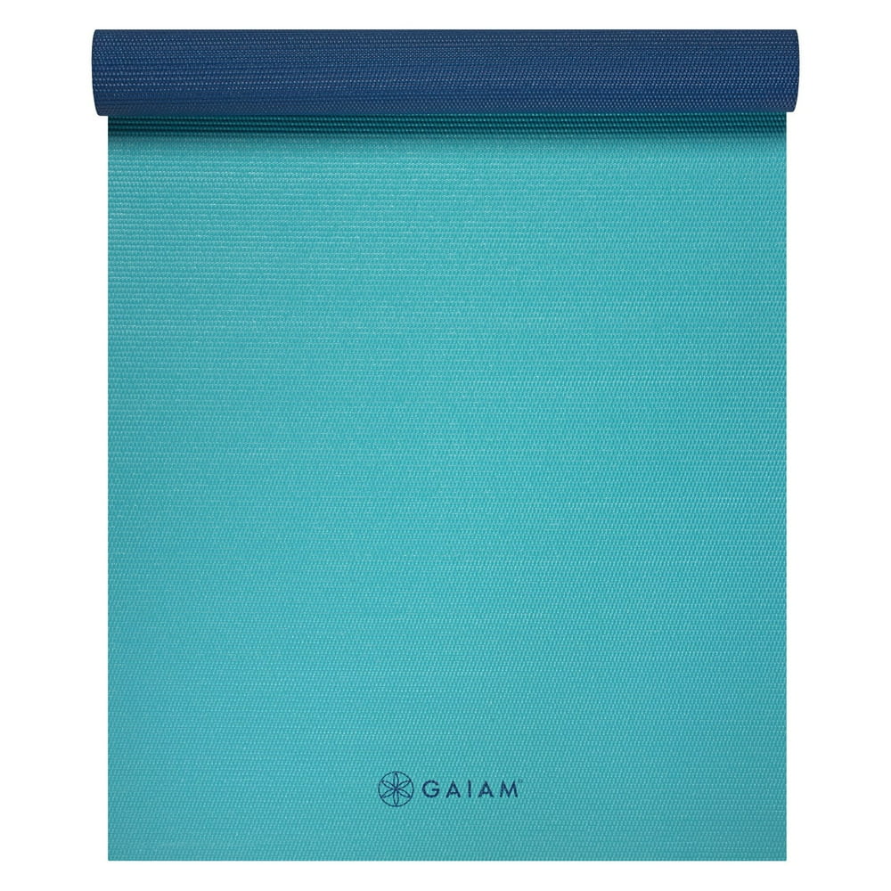 Gaiam 2-Color Yoga Mat, Open Sea, 4mm - Walmart.com - Walmart.com