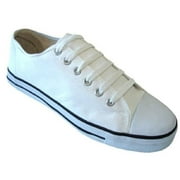 White Canvas Shoes - Walmart.com