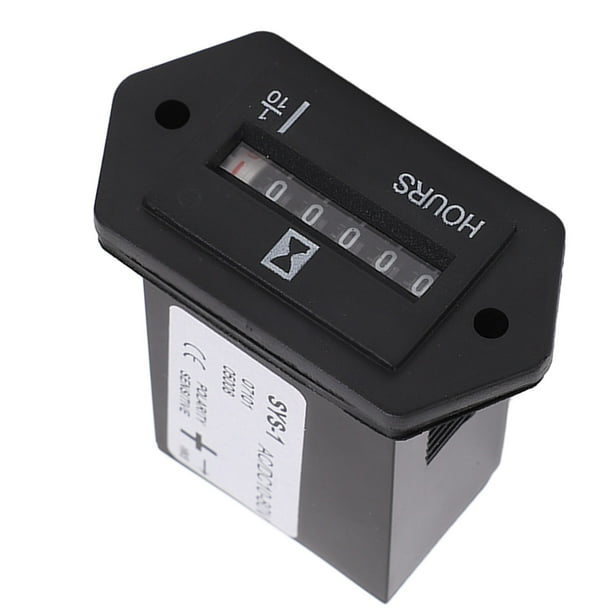 Contador digital industrial, contador electromagnético de 0 a 99999,9 ...