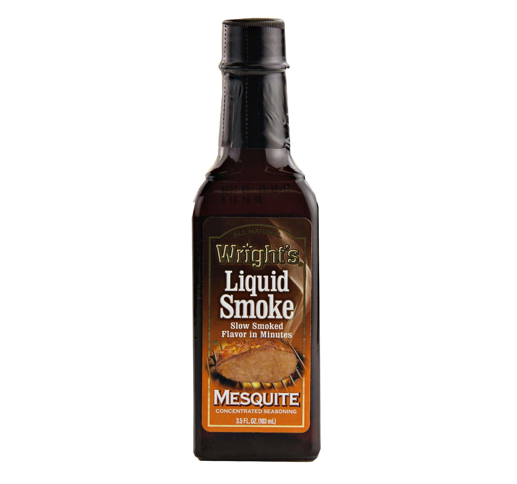 Wright's Liquid Smoke, Mesquite, 2-Pack 3.5 fl oz Bottles - Walmart.com