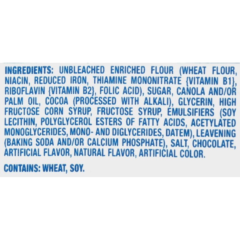 Oreos Ingredients List