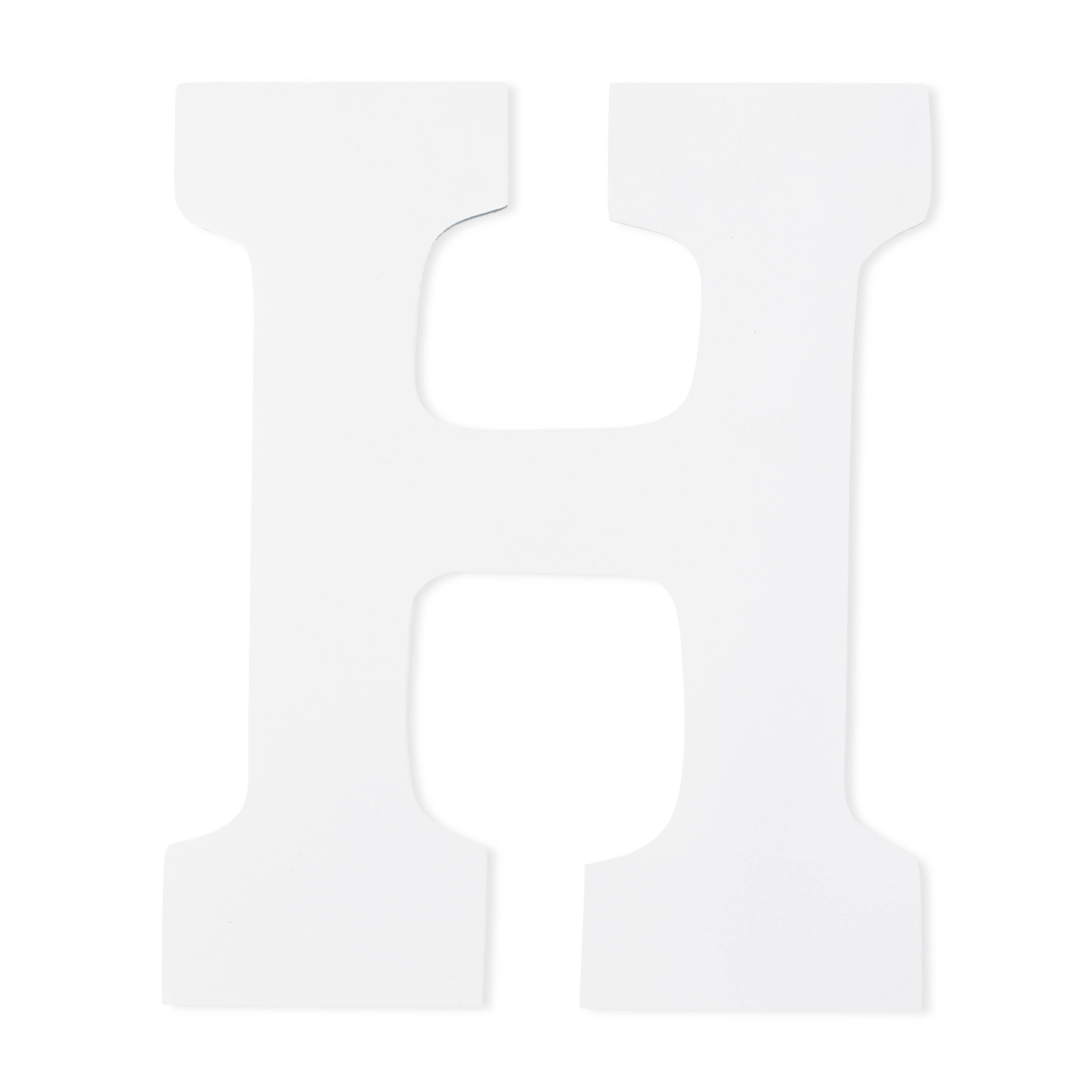6 Pack: 9" White Wood Letter by Make Market® - Walmart.com