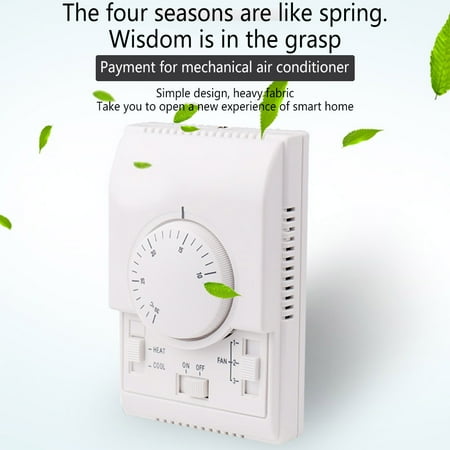 Air Conditioner Thermostat Temperature Control Wall Switch Knob Button ...