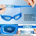 Lilychan Swimming Goggles 2 Pack, Anti-fog UV Protection, Ear Plug ...