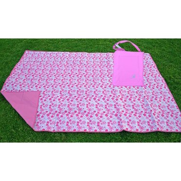 Camco 42805 Handy Mat 60" x 78" (15'' x 10.5'' Folded) Stripes, Blue ...