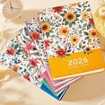 2026 Weekly Planner From Jan to Dec Hardcover Flower Leather Academic ...