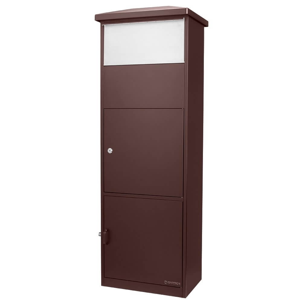 Barska Steel Freestanding Floor Lockable Large Drop Slot Mail Box Safe ...