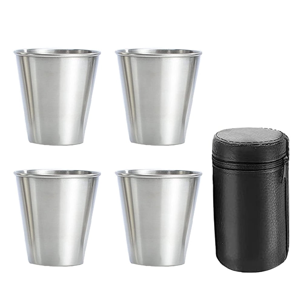 Click here for Unbranded Stainless Steel Shot Cups Set Of 4 Cups... prices
