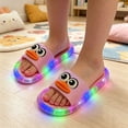 Willtoo Light Up Slippers For Toddler Kids Girls Boys, Sensor Glow ...