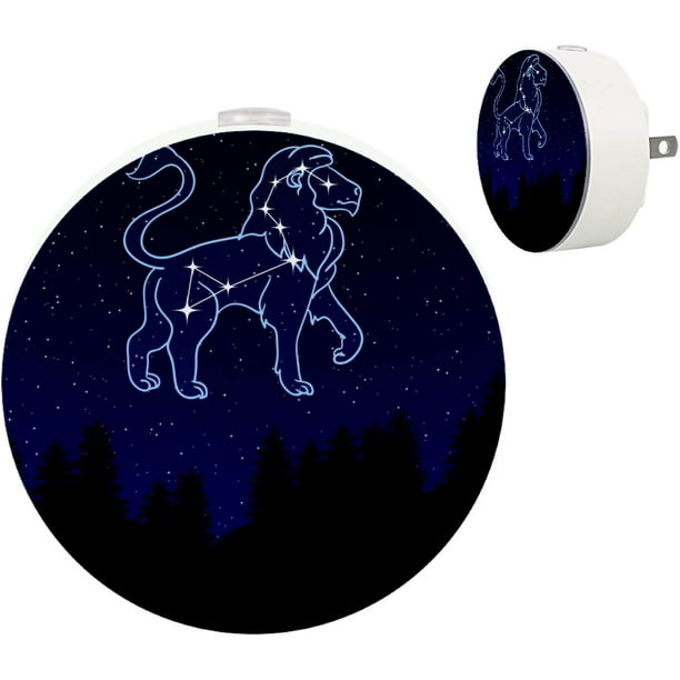 Kids LED Night Light Constellation Sky Night, Plug-in Nightlight with ...