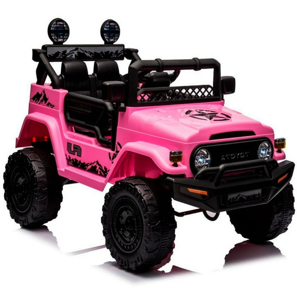 Montable Electrico LEE MONDE Toyota Cruiser Rosa | Walmart en línea