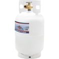 10LB Steel Propane Tank Cylinder with Type 1 Overflow Protection Device ...