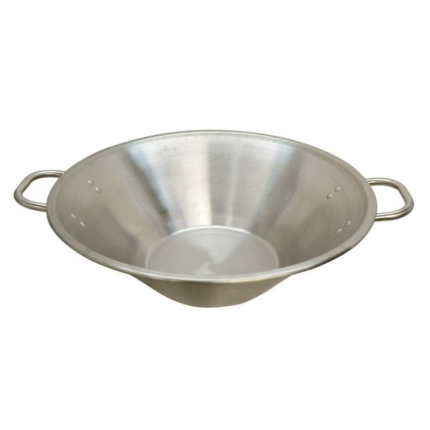 Portable 22" Cazo LARGE Flat 8" Deep Cooking Pot Pan Tall Wok Caso ...