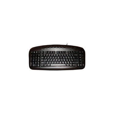 Ergoguys Left Handed Wired Ergonomic Keyboard, Black - Walmart.com