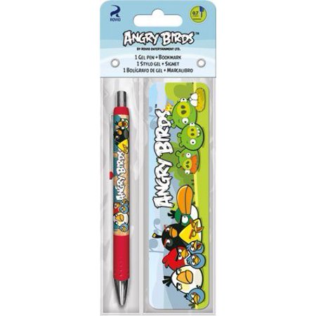 Angry Birds Gel Pen and Bookmark Pack | Walmart Canada