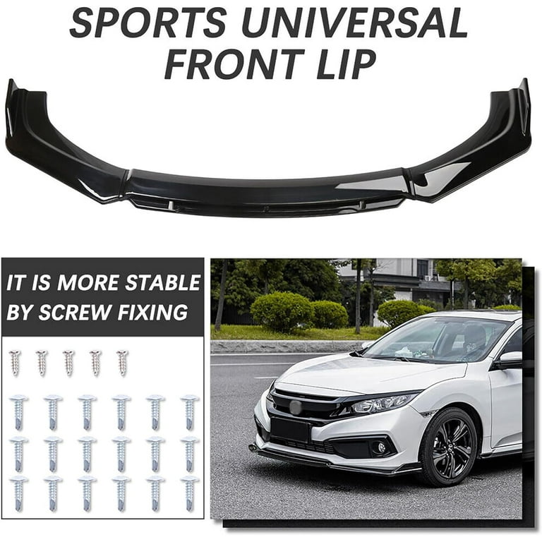Aerodynamic Car Accessory Universal Rear Bumper Lip Diffuser - Shark ...