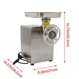 INTBUYING Electric Meat Grinder Desktop Meat Mincer with 6MM Grinding ...