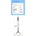 Selfie Photography Video Handheld Vlog Stand Tripod Stabilizer Kit LED ...