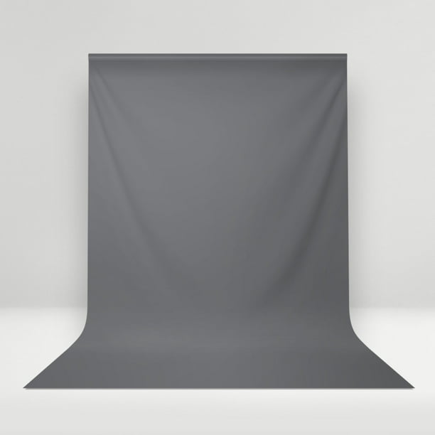 LS Photography 10x20 ft Gray Photo Backdrop Chromakey Screen for Photo ...