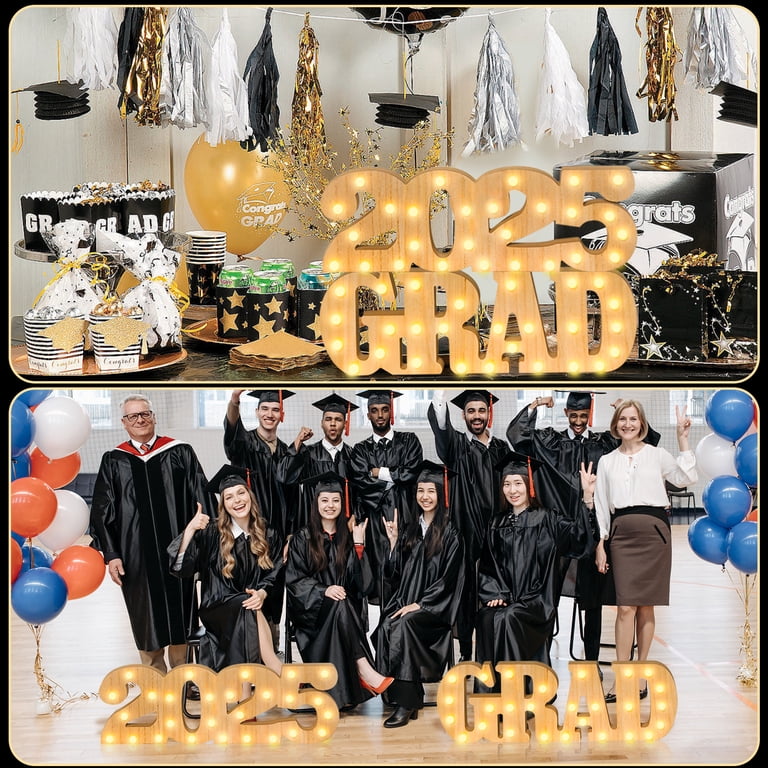 Neon Sign KIMI HOUSE 2025 Graduation Decorations, 3FT Large Grad 2025 ...
