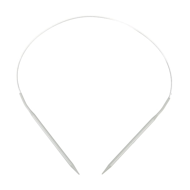 Aguja de tejer circular de aluminio Uxcell Tamaño US 24 pulgadas (60 cm ...