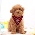 DOPI Dog Bandanas Eye-catching Wear Resistant Fabric Xmas Themed Dog ...