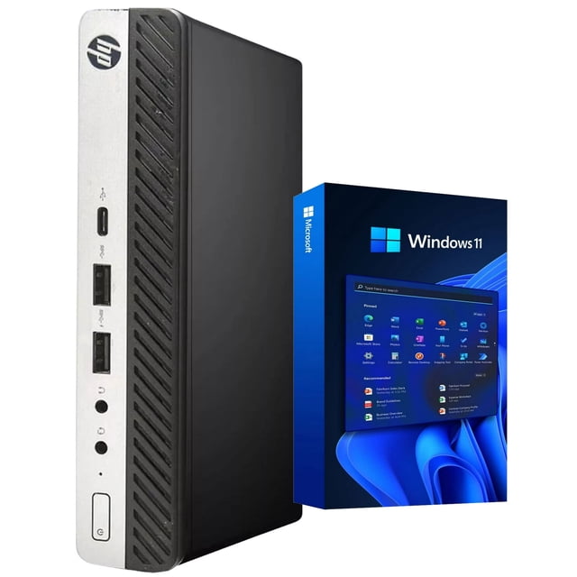 Restored HP EliteDesk 705 G5 Desktop Mini PC AMD Ryzen 5 Pro 3400GE ...