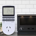 Intelligent Electronic Timer Switch Socket (AU Plug) - 220-240V Digital ...