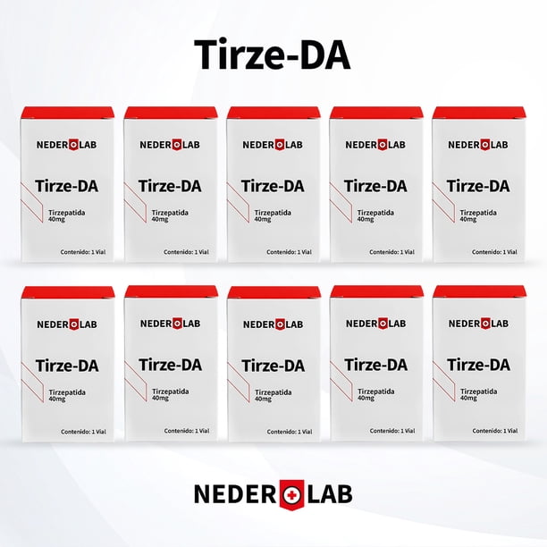 Kit 10 piezas, Tirze-DA® 40 mg – Fórmula avanzada para apoyo metabólico ...