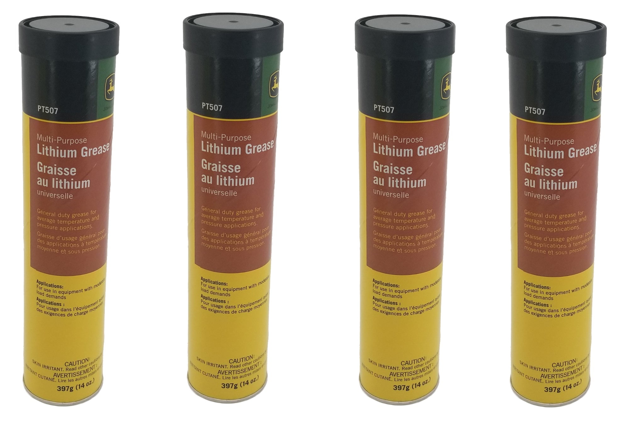 John Deere Original Equipment Multi-purpose Lithium Grease (4-PACK ...